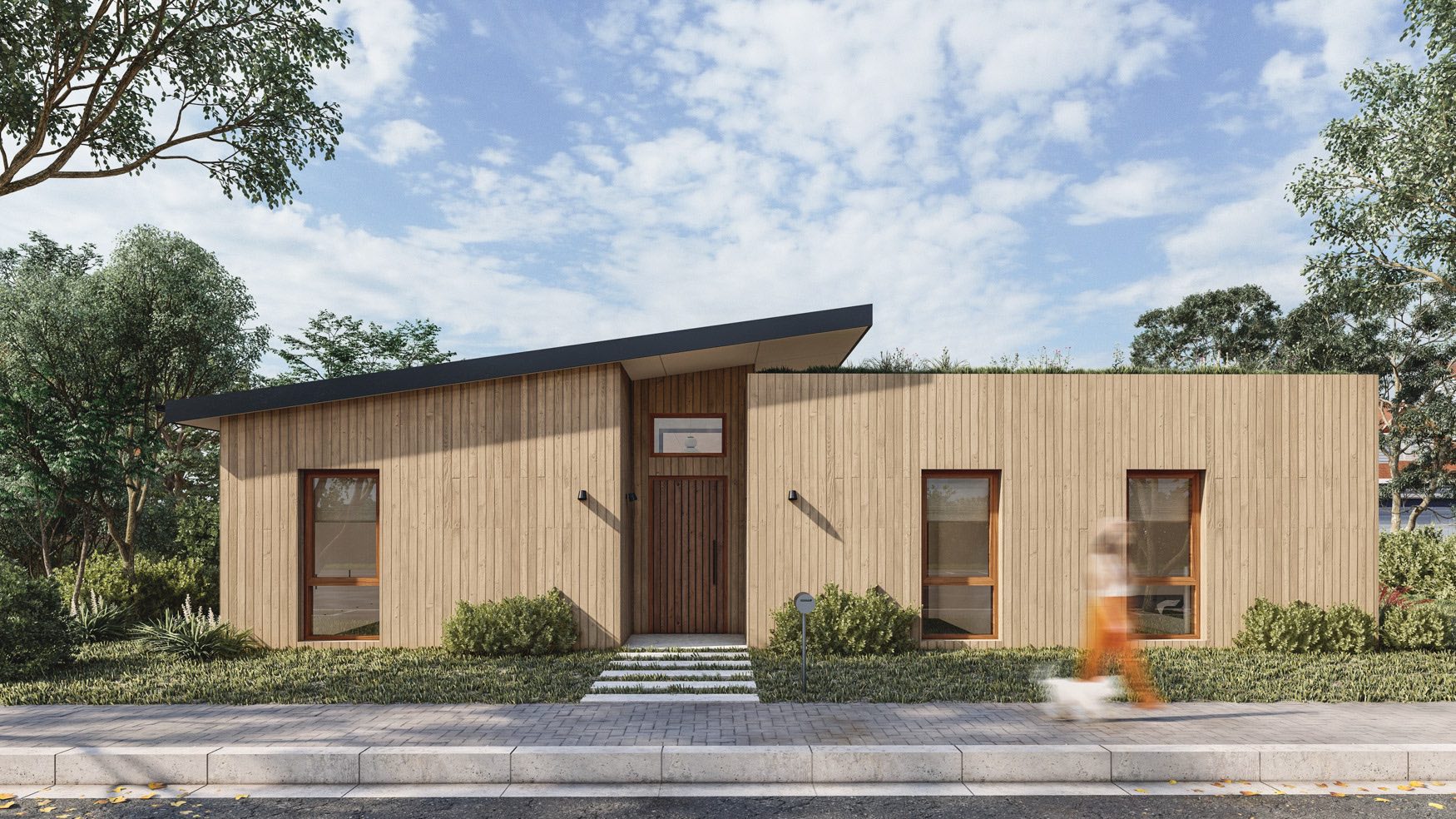 L Shape House | Architopia